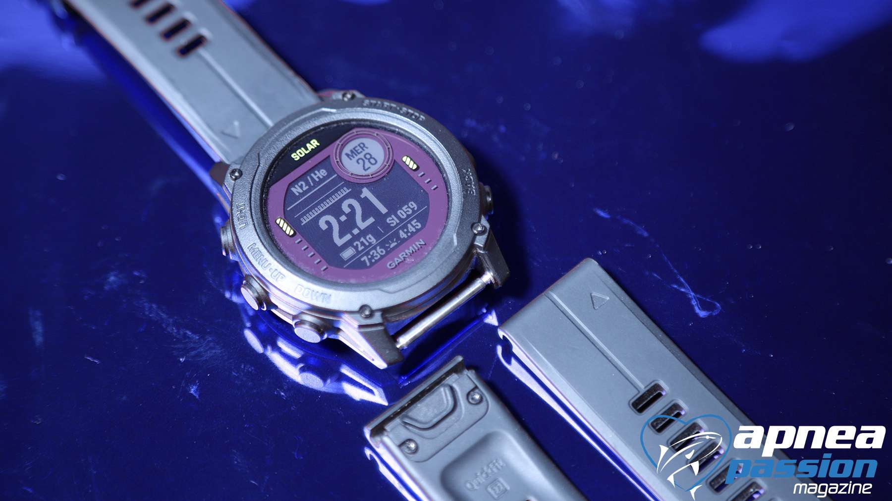 Garmin Descent G1 Solar - Apnea Passion Magazine